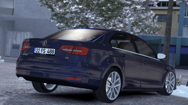 Volkswagen Jetta 2018 v2.5 Mod - ATS Mod | American Truck Simulator Mod