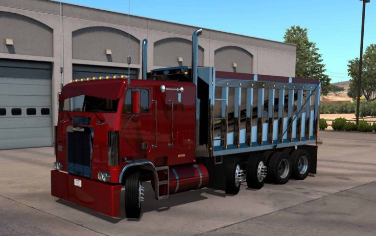 Freightliner FLB V1.58 Mod - ATS Mod | American Truck Simulator Mod