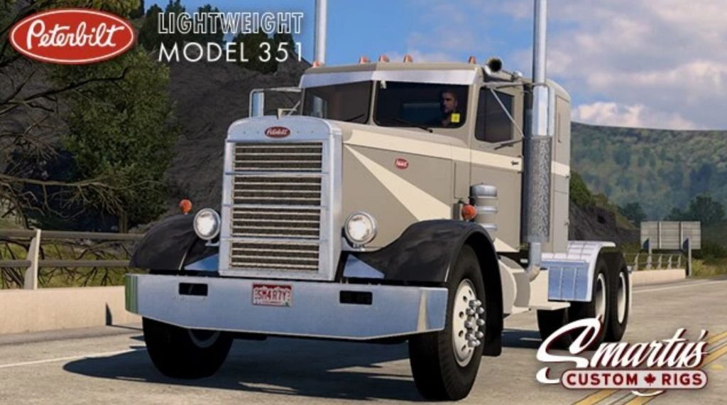 Peterbilt 351 Truck v1.1.3 Mod - ATS Mod | American Truck Simulator Mod
