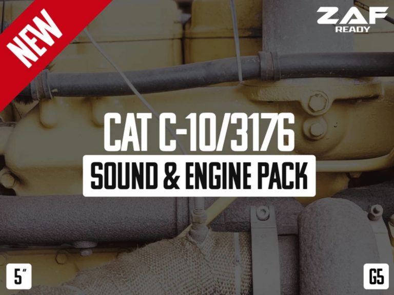 CAT C-10/3176 Sound & Engine Pack v1.0 Mod - ATS Mod | American Truck ...