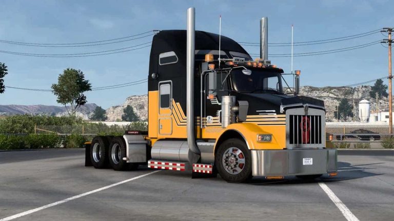 Custom Kenworth T800 v2.2 Mod - ATS Mod | American Truck Simulator Mod