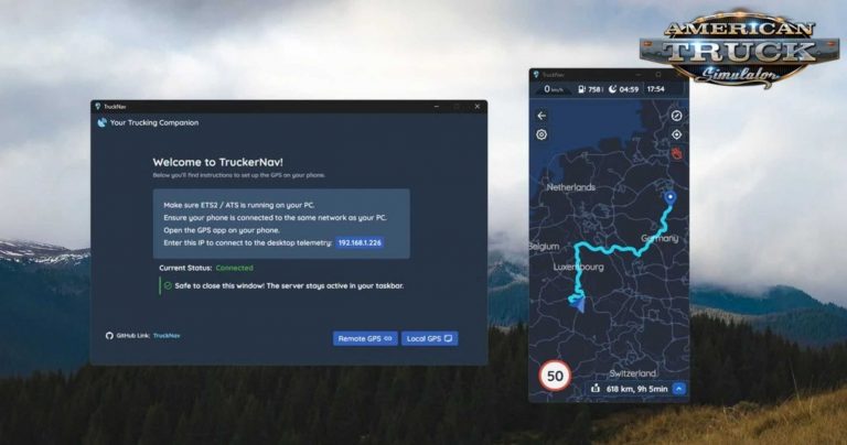 External Second Screen GPS V0.4 Mod - ATS Mod | American Truck ...
