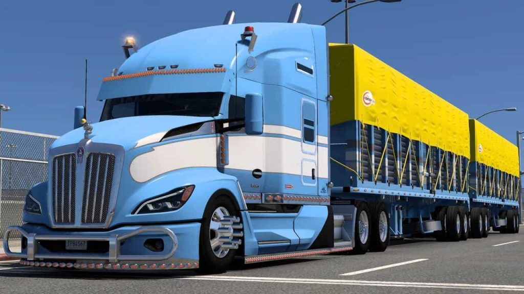 Kenworth T680 Next Gen Custom v1.0.1 Mod - ATS Mod | American Truck ...