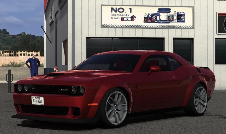 Dodge Challenger SRT Hellcat Widebody v2.7 Mod - ATS Mod | American ...