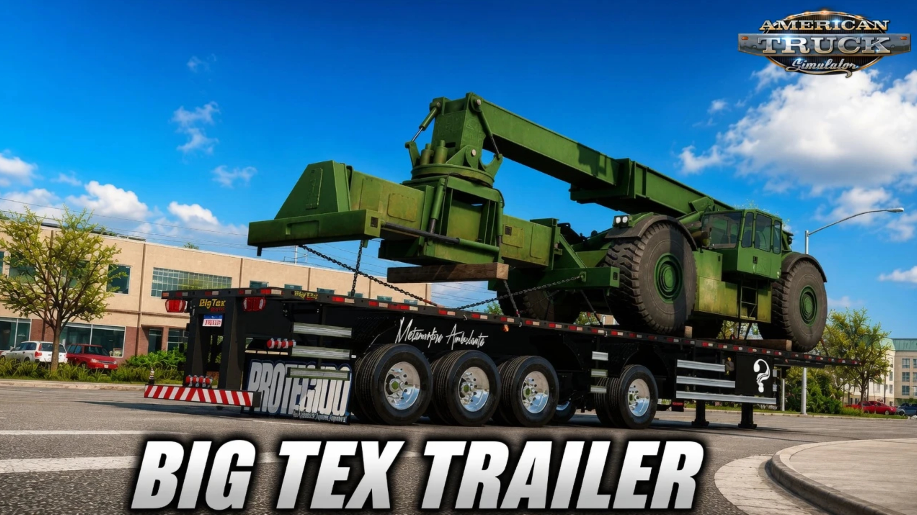 Big Tex Trailers v2.0 (1.60.x) Mod - ATS Mod | American Truck Simulator Mod