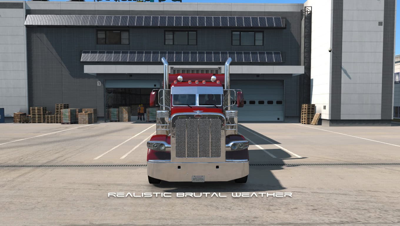 Realistic Brutal Weather ATS v10.8 Mod - ATS Mod | American Truck ...